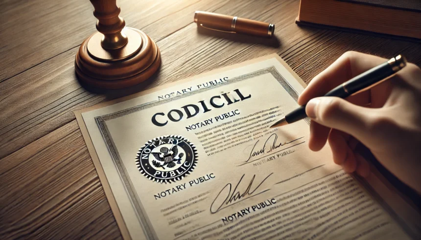Does a Codicil Have to Be Notarized? Texas Estate Planning - The Lange Firm