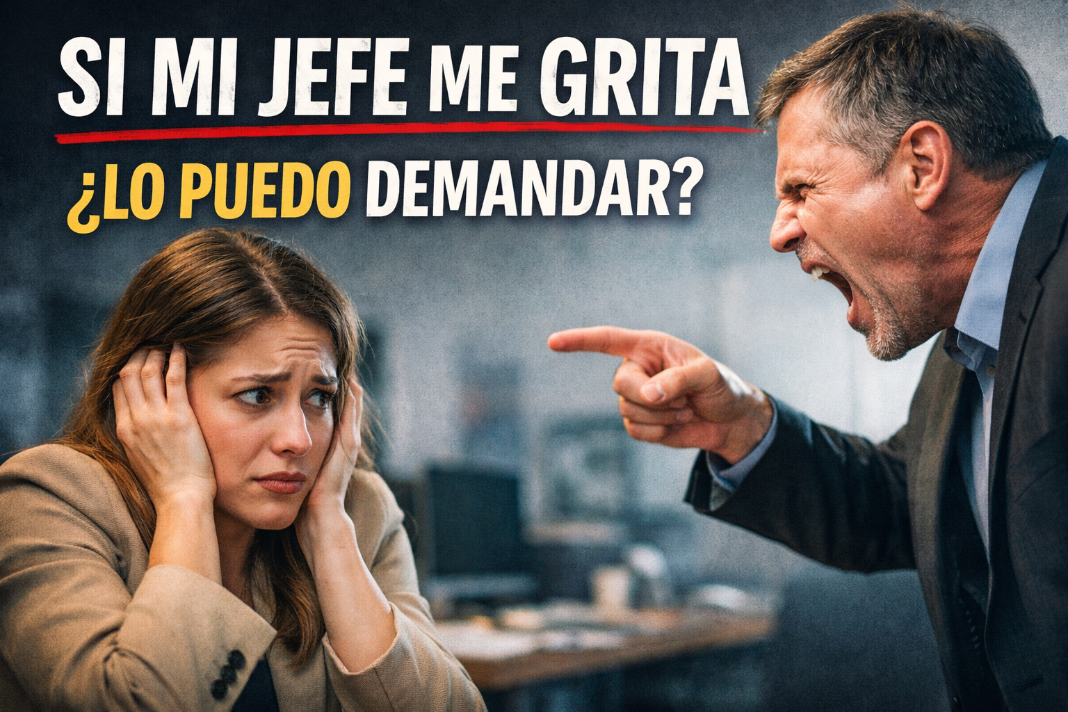 Si Mi Jefe Me Grita, ¿Lo Puedo Demandar en Texas? (2025) - The Lange Firm